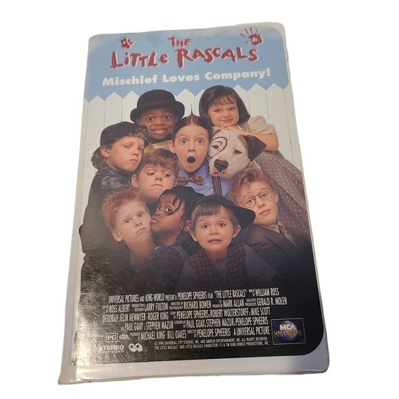 Other | The Little Rascals Vhs Tape Movie 200 Clamshell Universal ...
